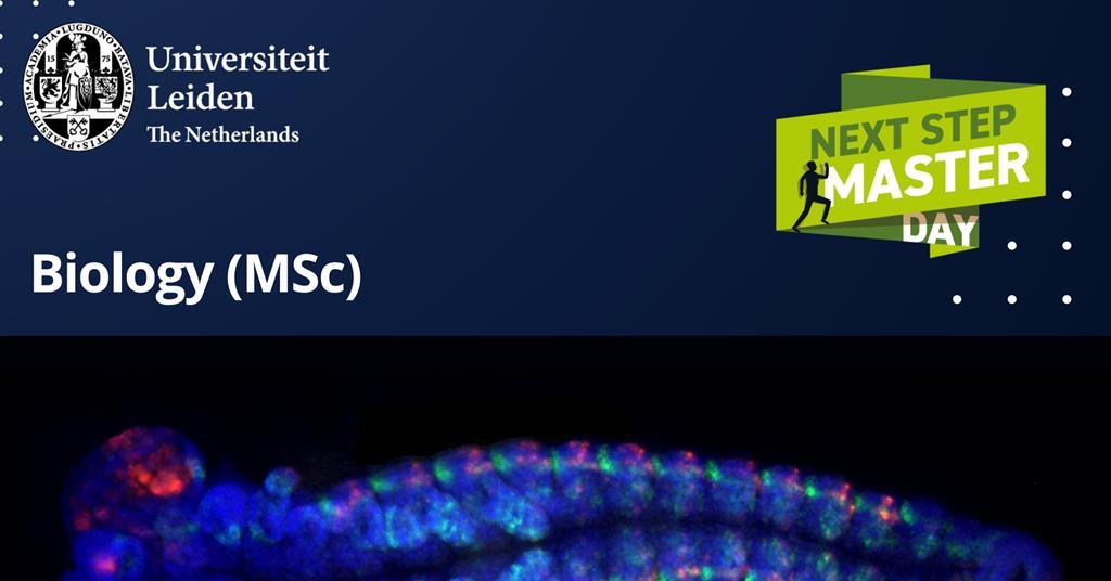 Be a designer of your own biology master programme. | Partnerbijdragen ...